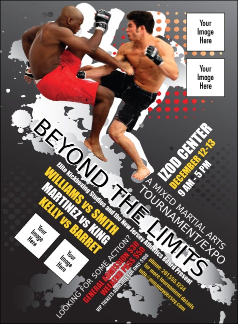 MMA Frontkick Invitation